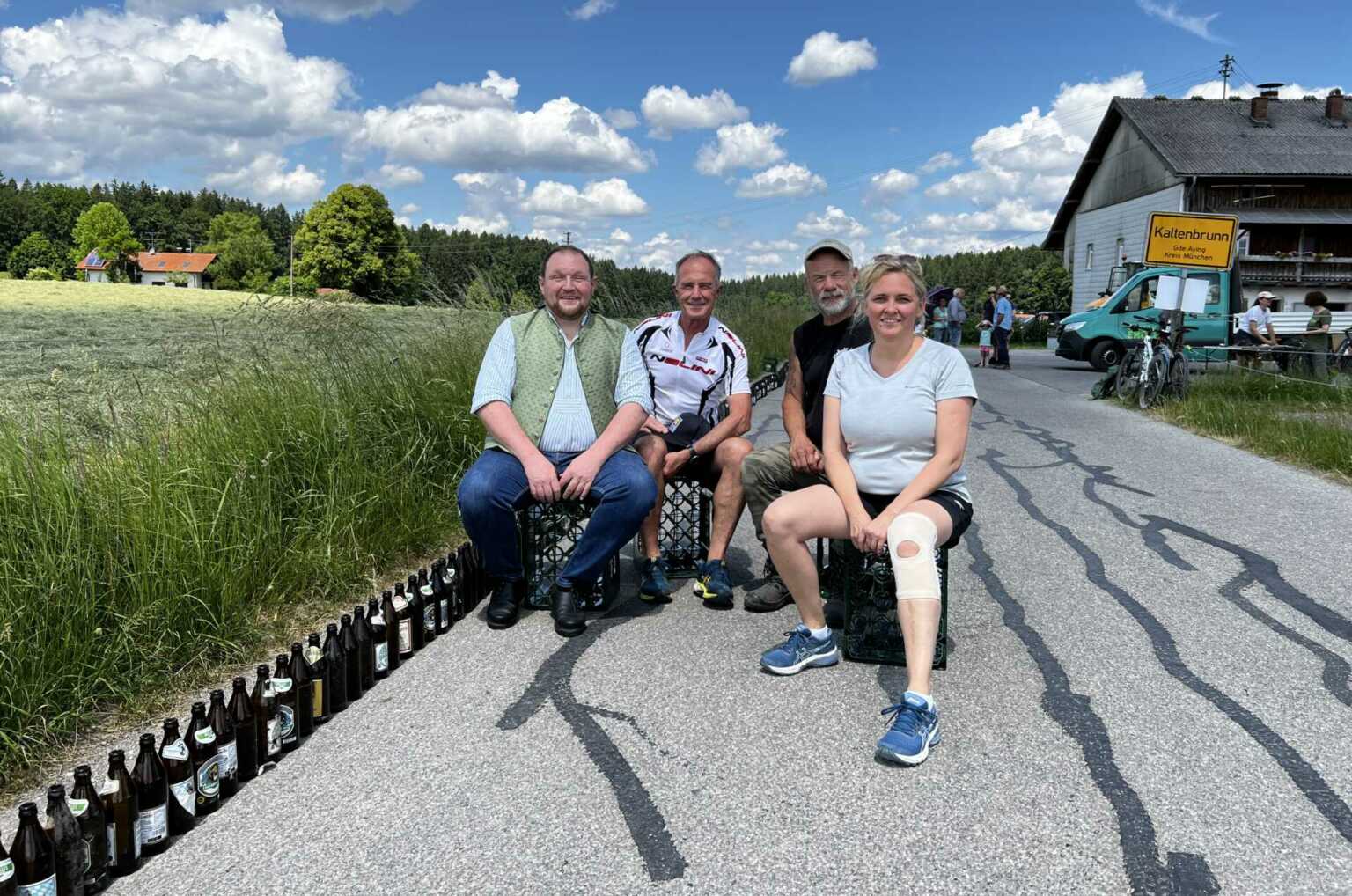 Müllsammlertreffen mit dem Müllradler Roman Hackl » Aying